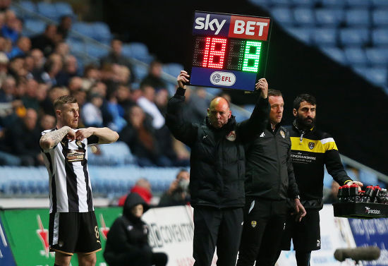 Fourth Official Holds Substitutes Board Editorial Stock Photo - Stock ...