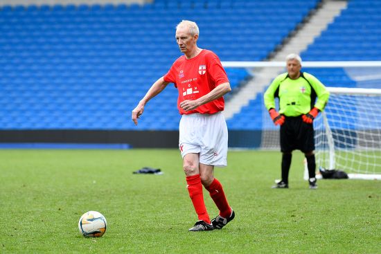 Graham Curry England Over 60s During Editorial Stock Photo - Stock ...
