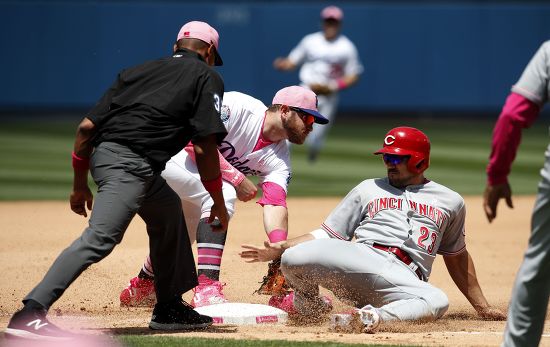 Max Muncy Adam Duvall Jeremie Rehak Editorial Stock Photo - Stock Image ...