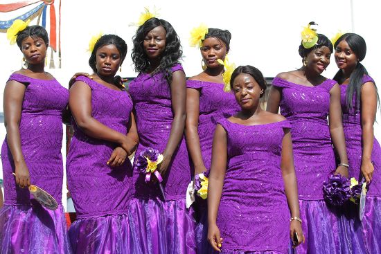 Brides Maids Pose Photo Shoot During Editorial Stock Photo - Stock ...
