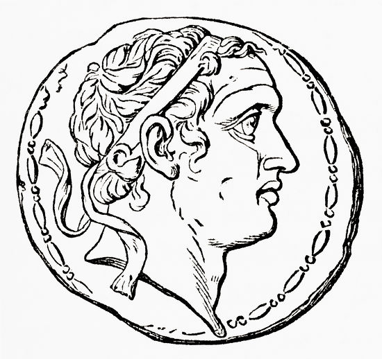 Coin Depicting Seleucus Iv Philopator C Editorial Stock Photo - Stock ...
