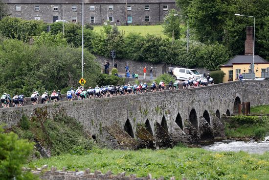 Riders Cross River Boyne Slane Village Editorial Stock Photo - Stock ...