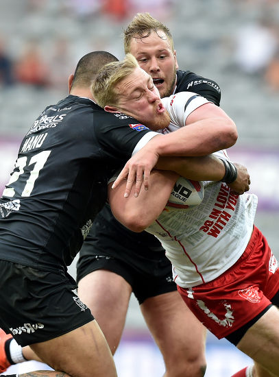 Ben Kavanagh Hull Kr Tackled By Editorial Stock Photo - Stock Image ...