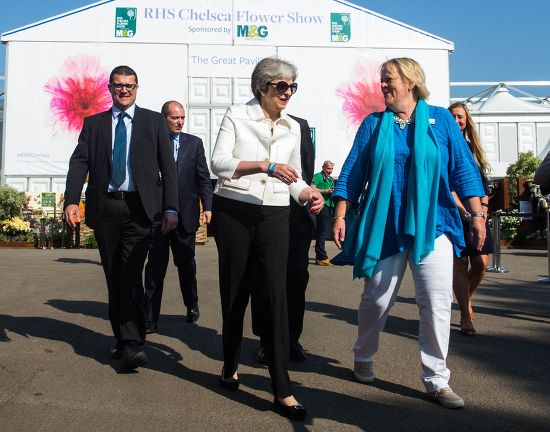 Prime Minister Theresa May Sue Biggs Editorial Stock Photo - Stock ...