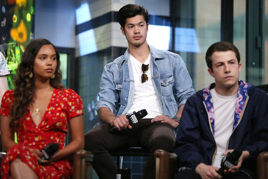 Alisha Boe Ross Butler Dylan Minette Editorial Stock Photo - Stock ...