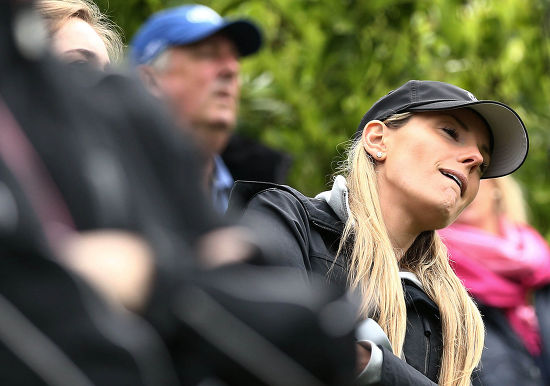 Erica Stroll Wife Rory Mcilroy Reacts Editorial Stock Photo - Stock ...