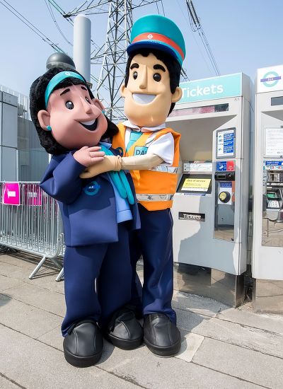 Dlr Members Staff Dressed Comicslike Costume Editorial Stock Photo ...