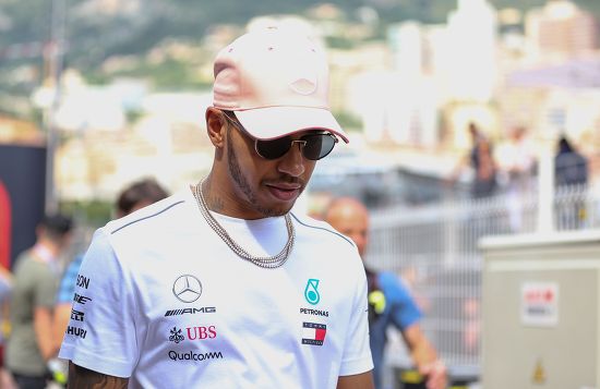 Lewis Hamilton Gbr Mercedes Paddock During Editorial Stock Photo ...