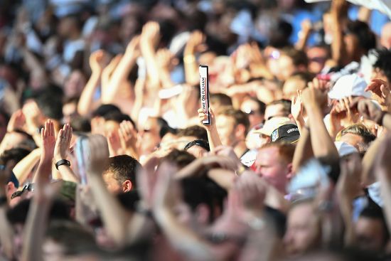 Fulham Fans Clapper Editorial Stock Photo - Stock Image | Shutterstock