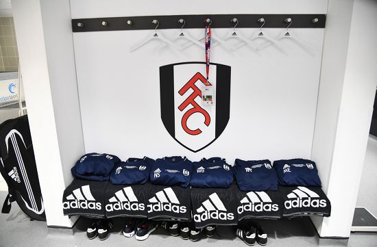 Fulham Changing Room Wembley Editorial Stock Photo - Stock Image ...