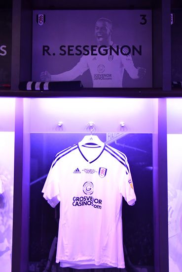 Fulham Changing Room Wembley Editorial Stock Photo - Stock Image ...