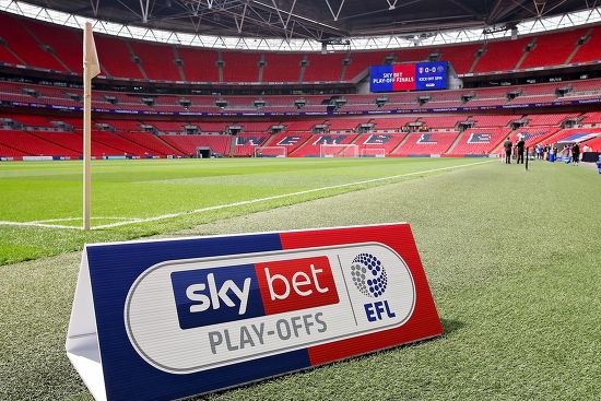 Stadium Shot Efl Advertising Board Foreground Editorial Stock Photo ...