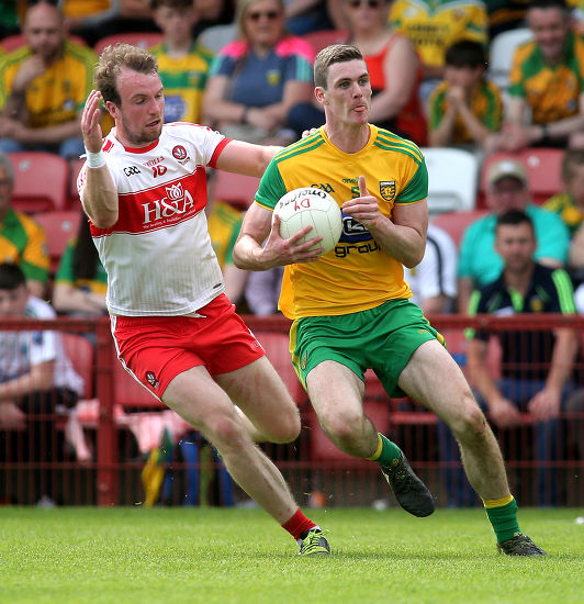 Derry Vs Donegal Donegals Caolan Ward Editorial Stock Photo - Stock ...