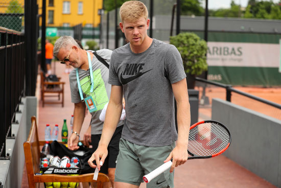 Kyle Edmond Practices Jean Bouin Practice Editorial Stock Photo - Stock ...