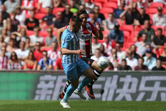 Craig Woodman Exeter City Marc Mcnulty Editorial Stock Photo - Stock ...