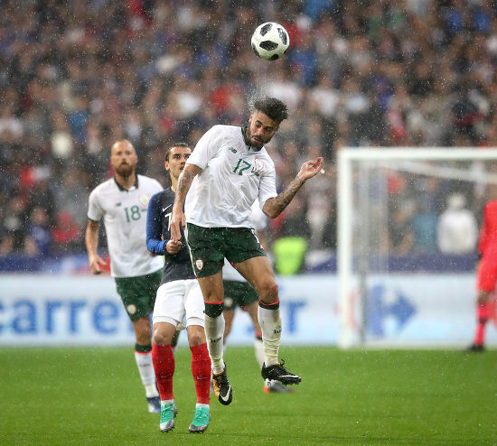 France Vs Republic Ireland Derrick Williams Editorial Stock Photo ...