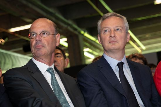 Eric Lombard Bruno Le Maire Editorial Stock Photo - Stock Image ...