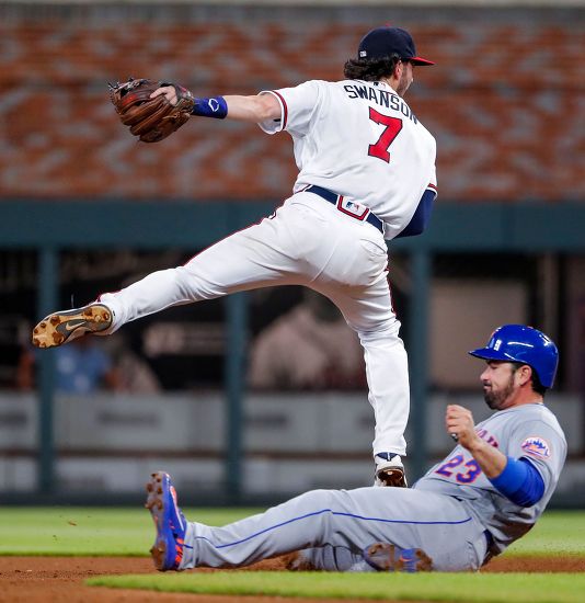 Dansby Swanson Adrian Gonzalez Editorial Stock Photo - Stock Image ...