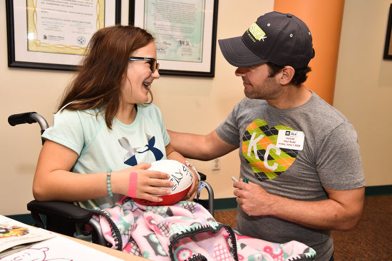Paul Rudd Patient Childrens Mercy Hospital Editorial Stock Photo ...