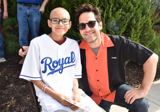 Paul Rudd Patient Childrens Mercy Hospital Editorial Stock Photo ...