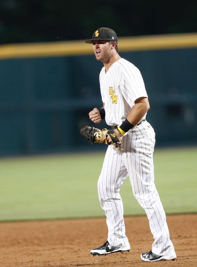 Eagles First Baseman Hunter Slater 21 Editorial Stock Photo - Stock ...