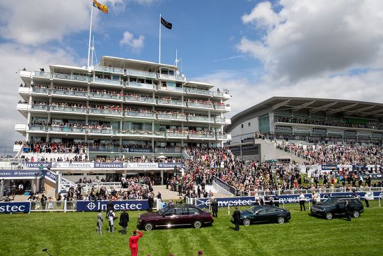Queen Elizabeth Ii Arrives Queens Stand Editorial Stock Photo - Stock ...