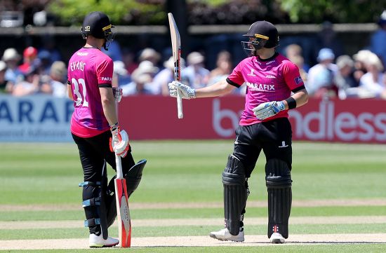 Harry Finch Celebrates Scoring Fifty Runs Editorial Stock Photo - Stock ...