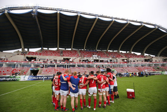 Welsh Team Huddle Together End Match Editorial Stock Photo - Stock ...