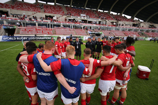 Welsh Team Huddle Together End Match Editorial Stock Photo - Stock ...