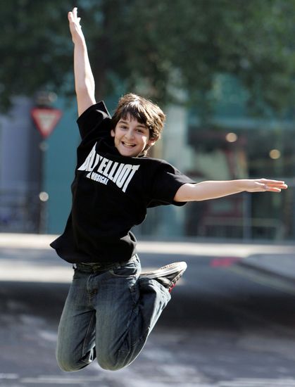 New Billy Elliot Actor Leon Cooke Editorial Stock Photo - Stock Image ...