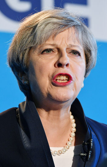 Pm Theresa May Former Cabinet Ministers Editorial Stock Photo Stock