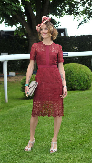 Victoria Pendleton Attends Epsom Derby On Editorial Stock Photo - Stock ...