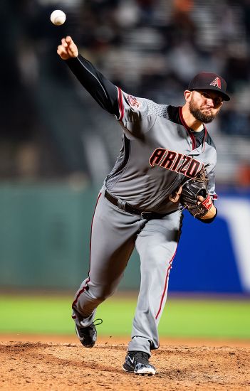 Arizona Diamondbacks Relief Pitcher Jake Barrett Editorial Stock Photo ...