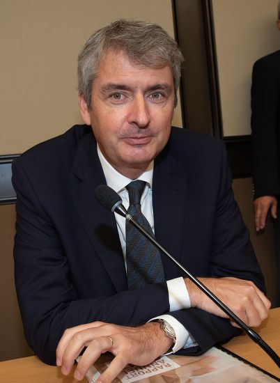 Lactalis Ceo Emmanuel Besnier Arrives Attend Editorial Stock Photo ...