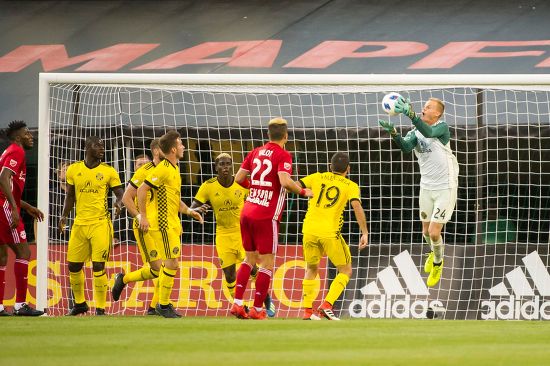 Columbus Crew Sc Goalkeeper Jon Kempin Editorial Stock Photo - Stock ...