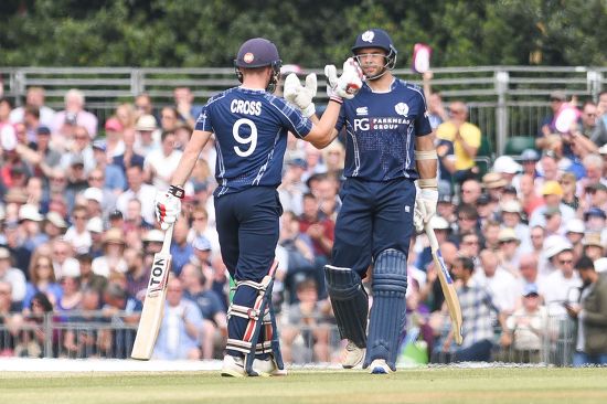 Kyle Coetzer Matthew Cross Celebrate Their Editorial Stock Photo ...