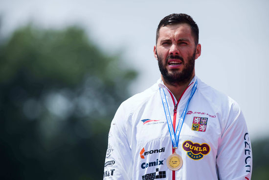 Josef Dostal Cze Celebrates On Podium Editorial Stock Photo - Stock ...