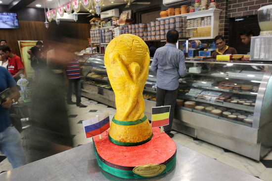 Indian Sweet Made Shape Fifa World Editorial Stock Photo - Stock Image ...