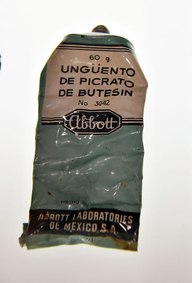 Frida Kahlos Tube Picrato De Butesin Editorial Stock Photo - Stock ...