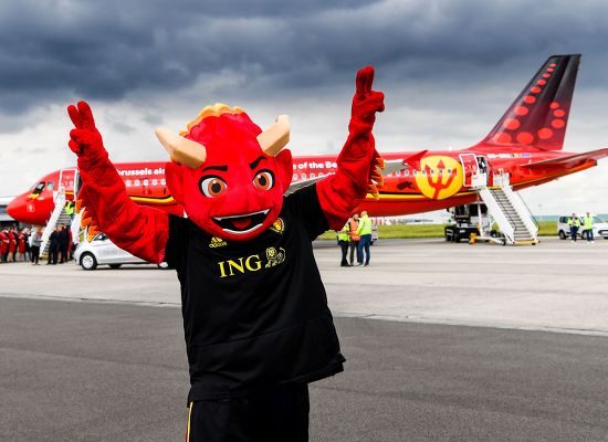 Departure Belgian Red Devils Russia 2018 Editorial Stock Photo - Stock ...