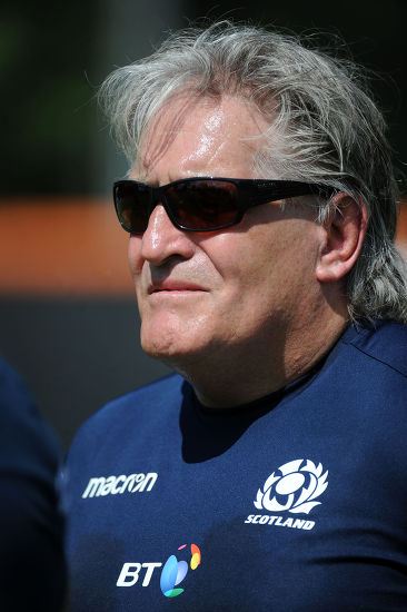 Scott Johnson Scotland Director Rugby Watches Editorial Stock Photo ...