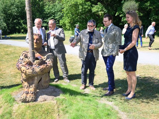 Stefan Andersson Prince Daniel Jaume Plensa Editorial Stock Photo ...