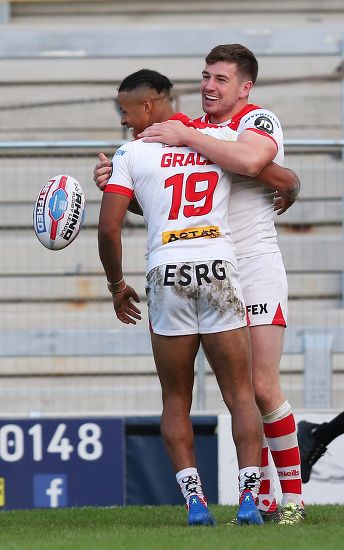 Mark Percival St Helens Goes Over Editorial Stock Photo - Stock Image ...