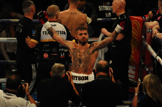 Lewis Ritson Stops Paul Hyland Jnr Editorial Stock Photo - Stock Image ...