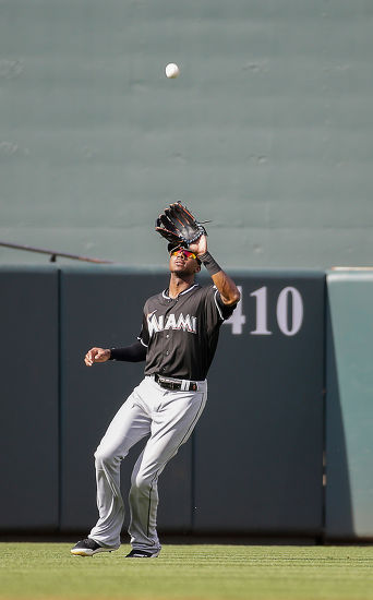 Miami Marlins Center Fielder 9 Lewis Editorial Stock Photo - Stock ...