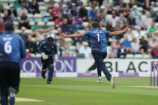 Harry Podmore Kent 1 Celebrates Wicket Editorial Stock Photo - Stock ...