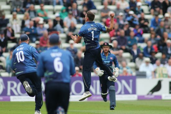 Harry Podmore Kent 1 Celebrates Wicket Editorial Stock Photo - Stock ...