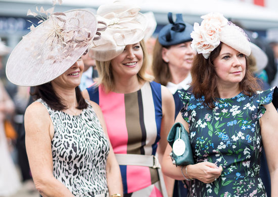 Race Goers On Day 2 Ascot Editorial Stock Photo - Stock Image ...