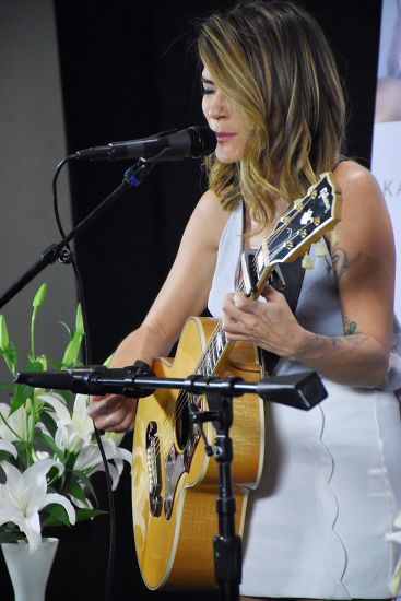 Puerto Rican Singer Kany Garcia Launch Editorial Stock Photo - Stock ...