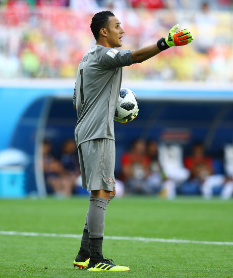 Costa Rica Goalkeeper Keylor Navas Editorial Stock Photo - Stock Image ...